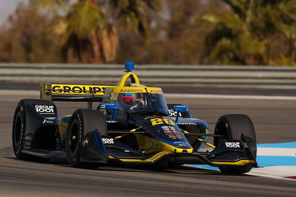 IndyCar-Vorsaisontest 2023 Palm Springs: Colton Herta führt Tag 1 knapp an