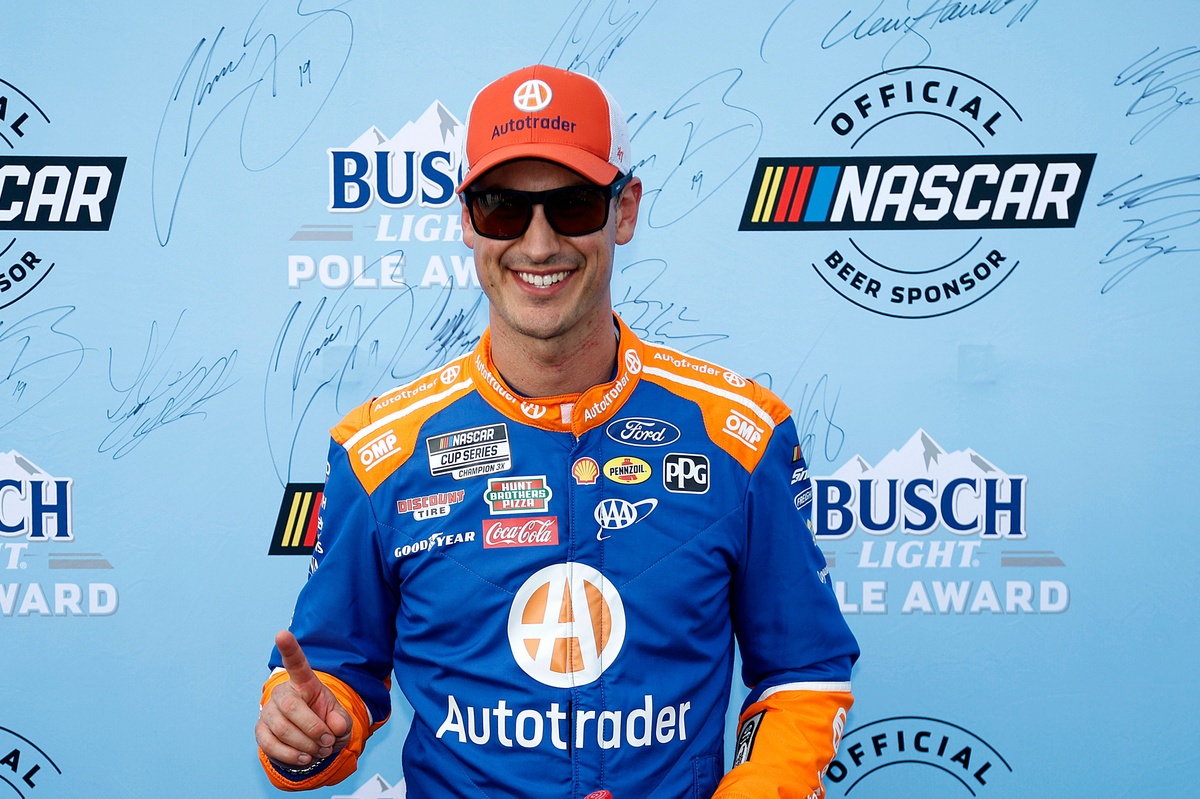 Joey Logano earns NASCAR Cup pole in a tie as Ford dominates Atlanta ...