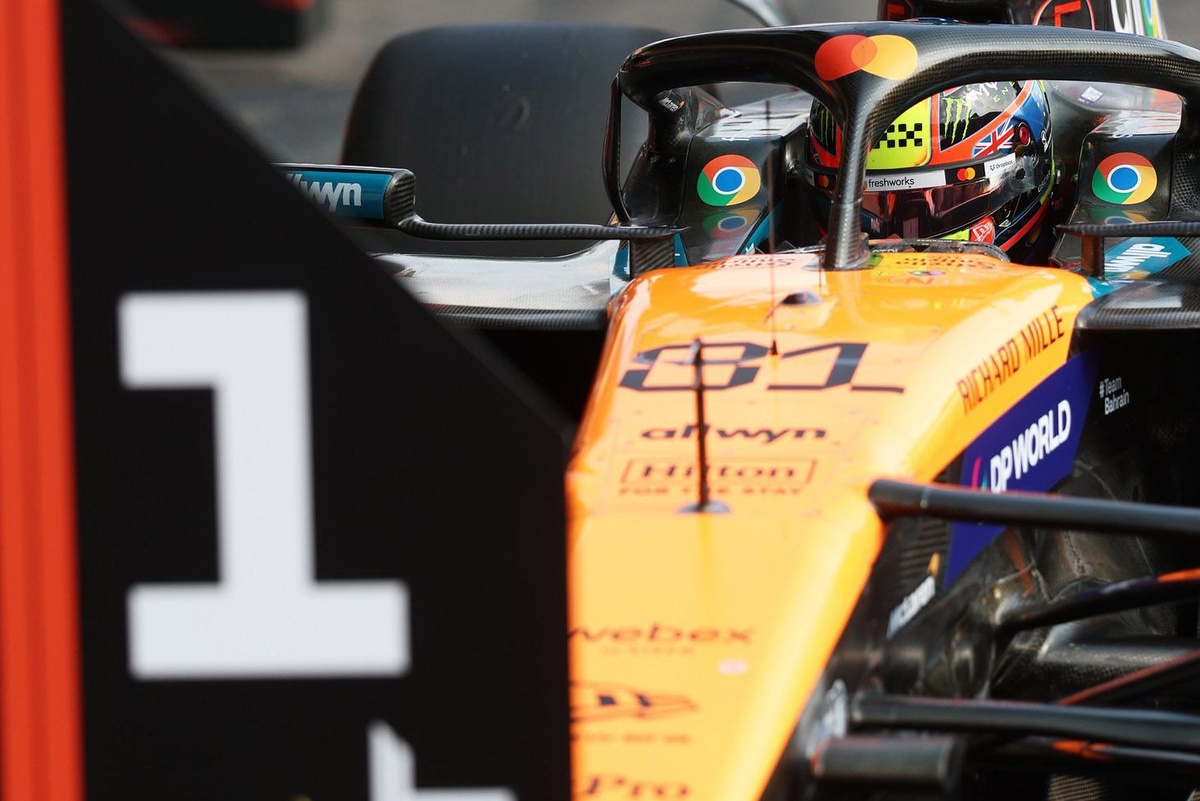 Oscar Piastri logra la pole sprint en Bélgica y Franco Colapinto es 19º