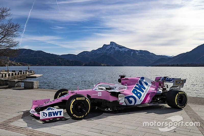 Foto's: De nieuwe Racing Point RP20-livery in beeld