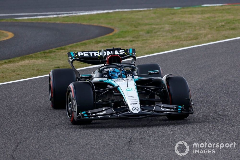 Russell explains how low-fuel runs expose Mercedes F1 inconsistency