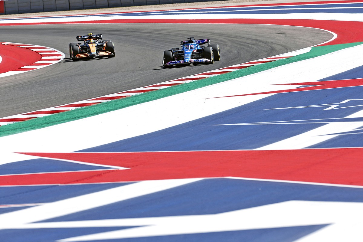 OFICIAL: la parrilla del GP de EEUU de F1 con las sanciones