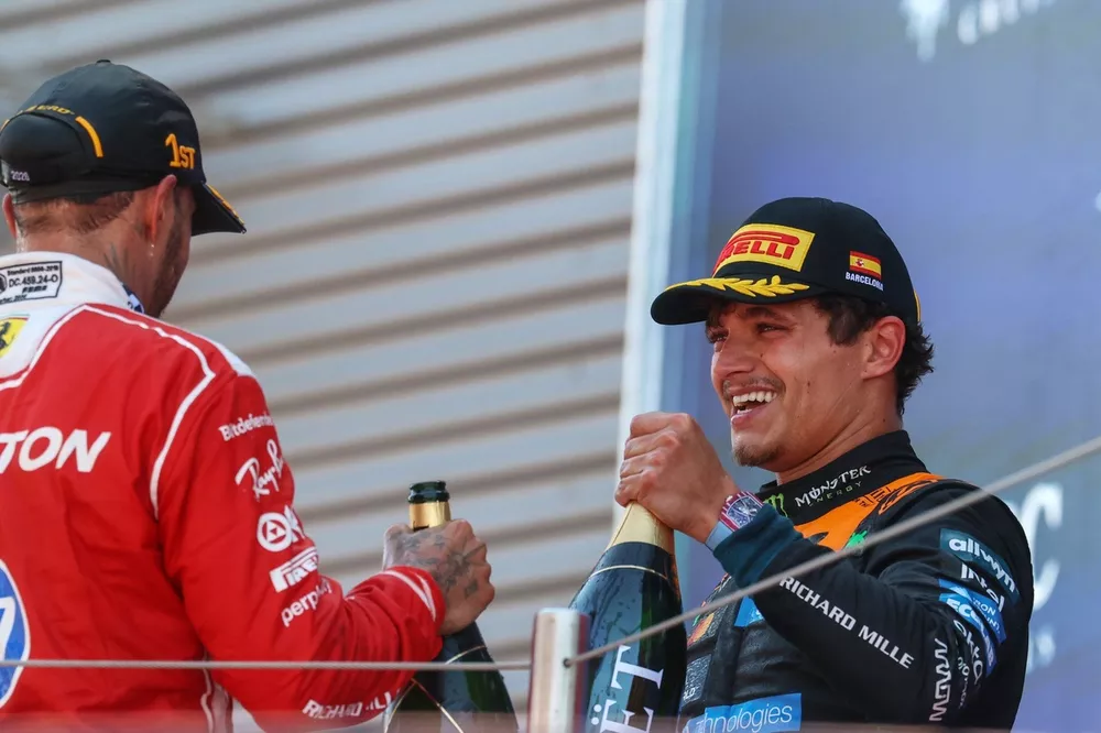 Cómo la F1 reaccionó a la victoria de Hamilton en el GP de Barcelona de ...