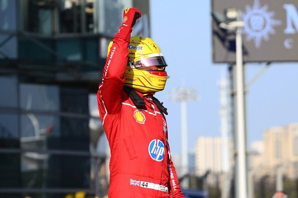 F1 China 2025: Hamilton logra la pole para la carrera sprint