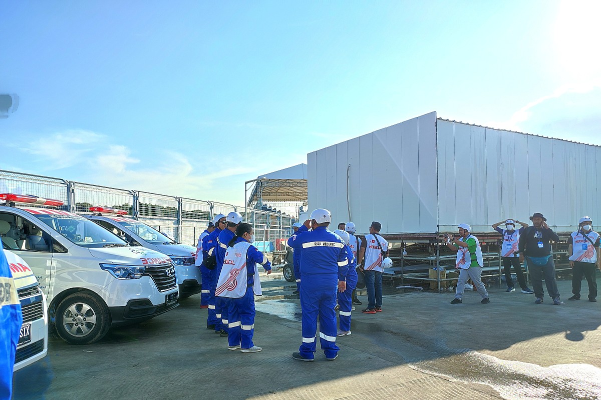 Tim Medis Jakarta E-Prix, Minimalis Tapi Optimal