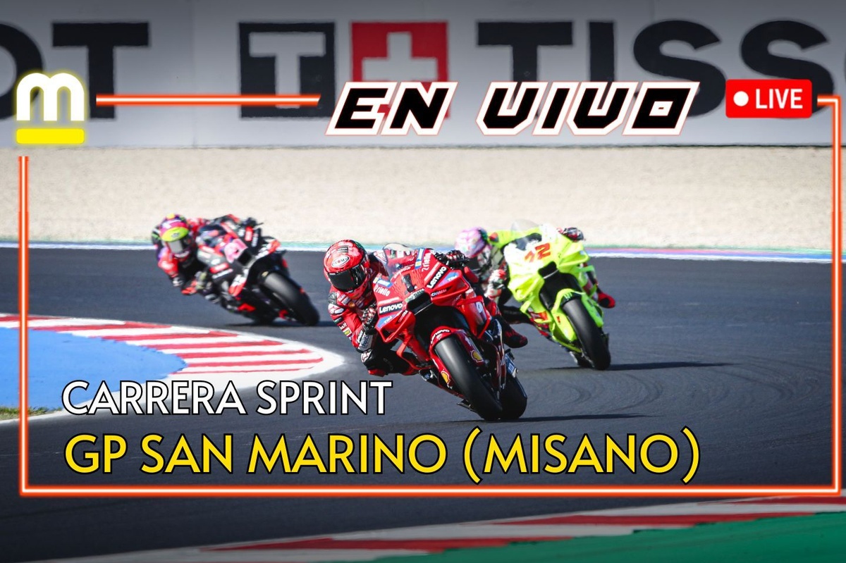 Así fue la sprint del GP de San Marino de MotoGP | Live Text ...