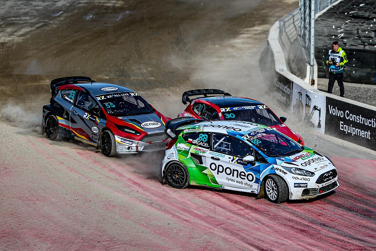 Rallycross. Marcin Gagacki w dziesiątce Euro RX1