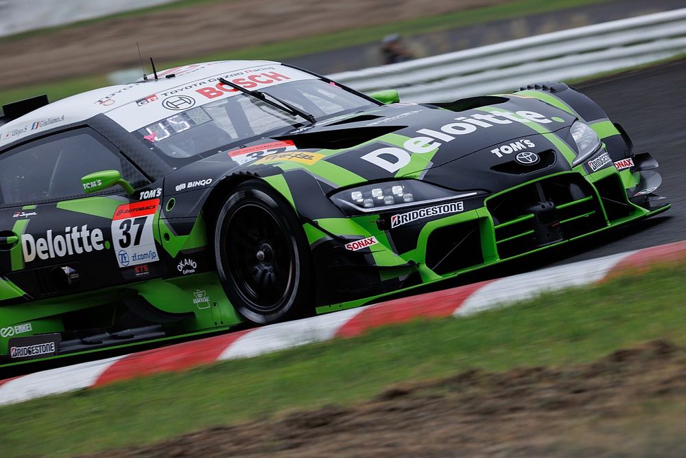 TOM'S #37 car risks making dubious piece of SUPER GT history