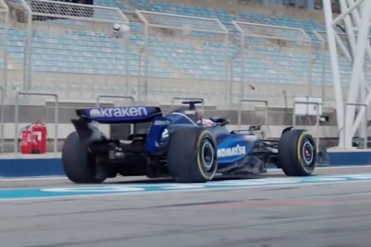 Először mutatta meg magát a 2024-es Williams (videó)