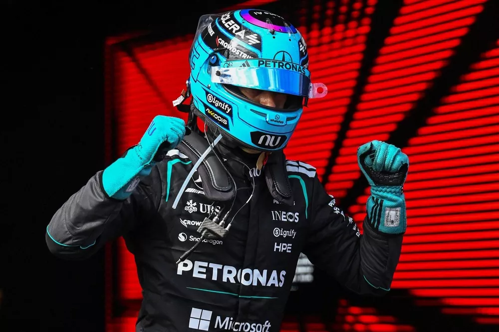 Russell gana y Mercedes derrota a Ferrari en Australia F1; Alonso, OUT