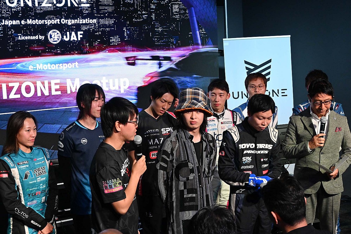 JAF公認のeモータースポーツリーグ『UNIZONE』が発足。リアルのトップレーサーとeレーサーらがしのぎを削るフォーマット……2024年より本格始動
