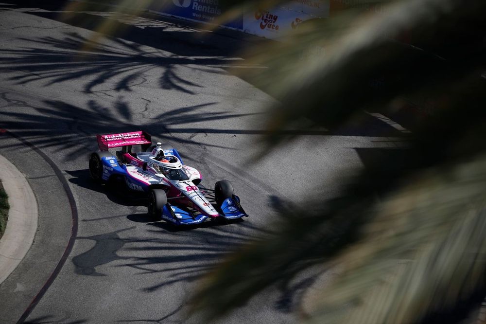 IndyCar Long Beach: Rosenqvist gives MSR first-ever series pole