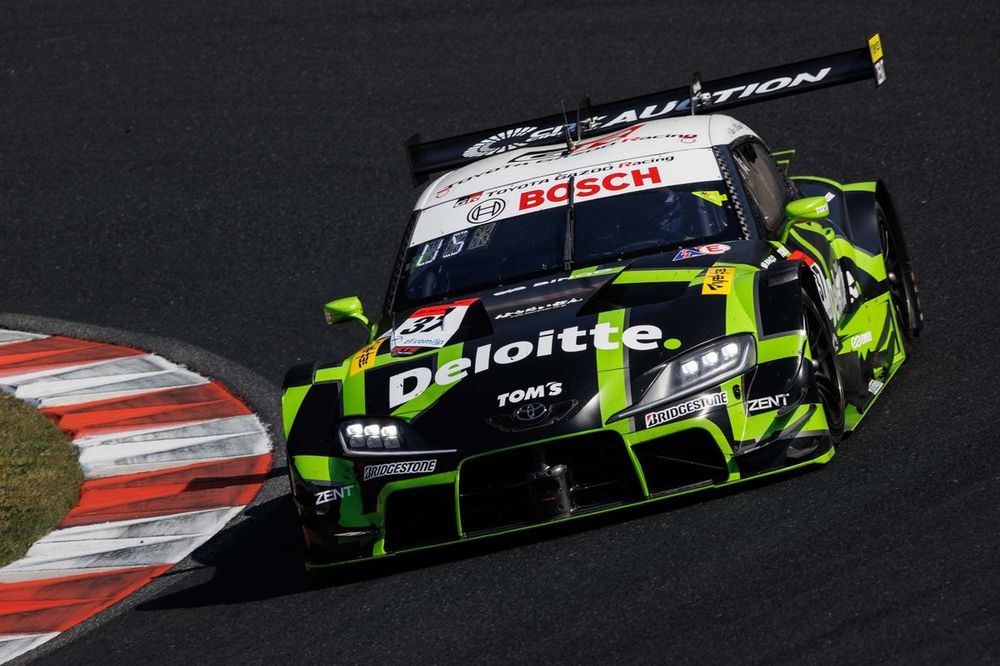 37号車Deloitte TOM'S、ついに霧が晴れたか！？ 開幕戦で上位うかがう走り……笹原右京も手応え「コツコツ積み上げれば良いものが ...