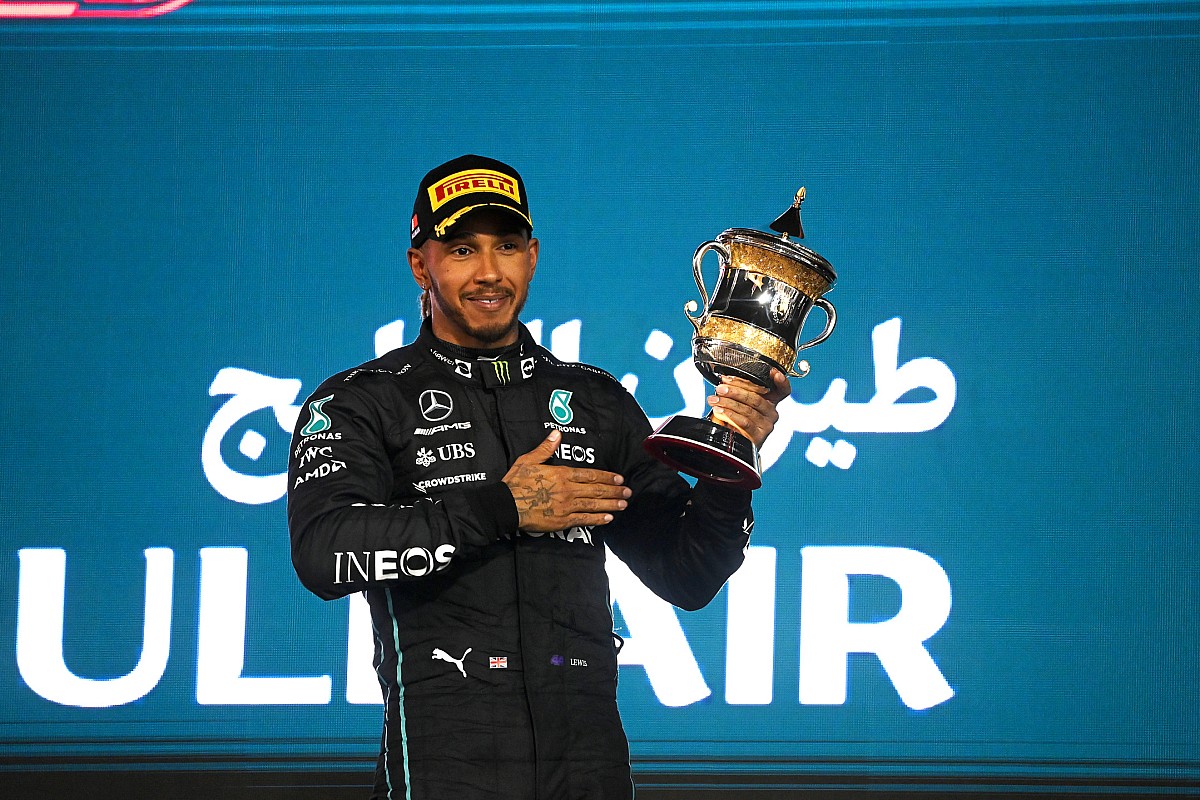 F1: Lewis Hamilton Tak Sangka Bisa Raih Podium GP Bahrain