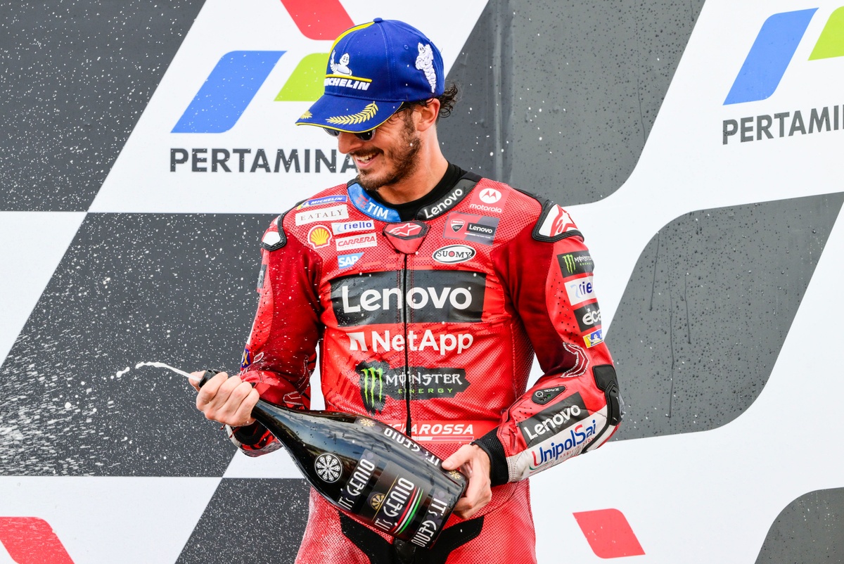 La "course intense" de Bagnaia après une entame difficile
