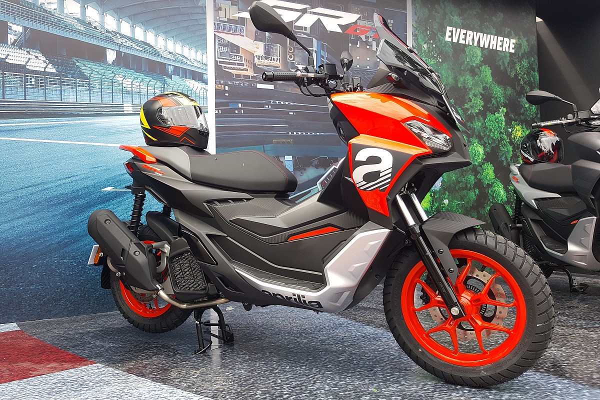 Aprilia SR-GT 200 Hadir Ramaikan Pasar Skuter Indonesia