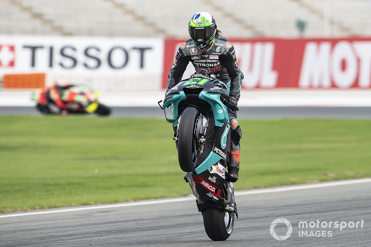 Pole winner Morbidelli still clinging to slim MotoGP title hopes
