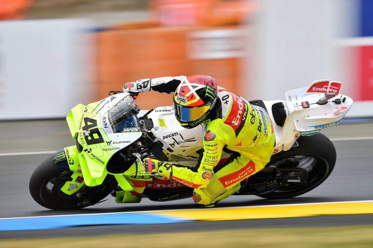 Di Giannantonio a changé de moto trop tard : "C'est de ma faute"