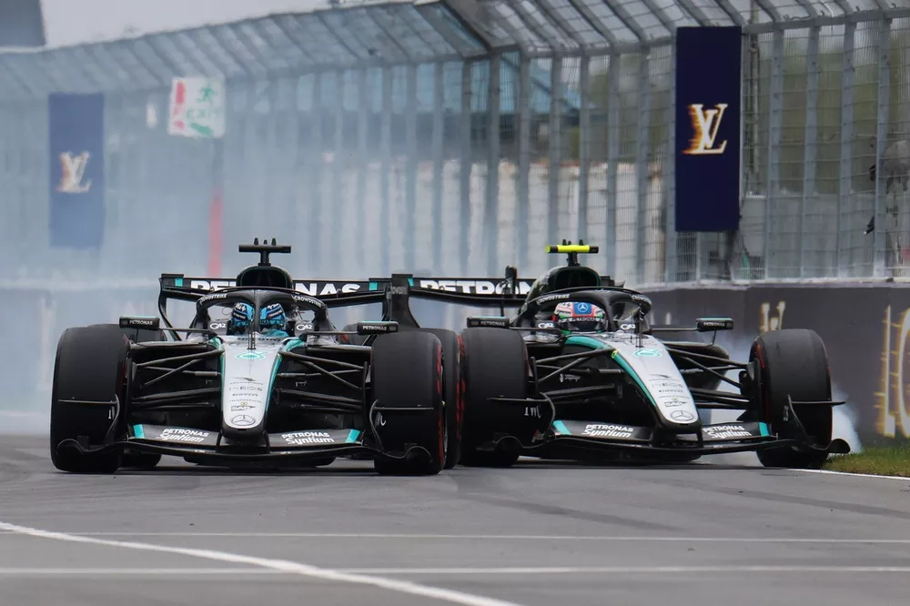Question of the week: Should Mercedes interfere in George Russell and ...