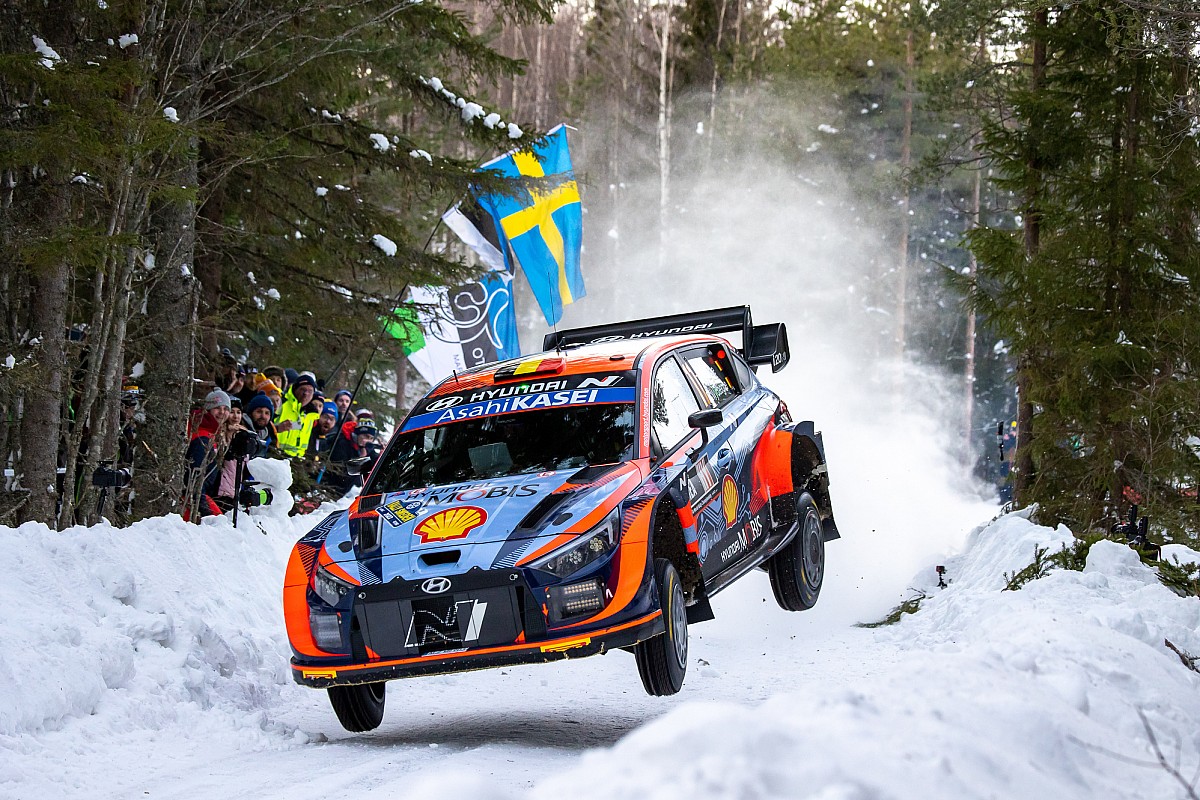 Sweden WRC podium “like a win” for Hyundai after Monte Carlo woes