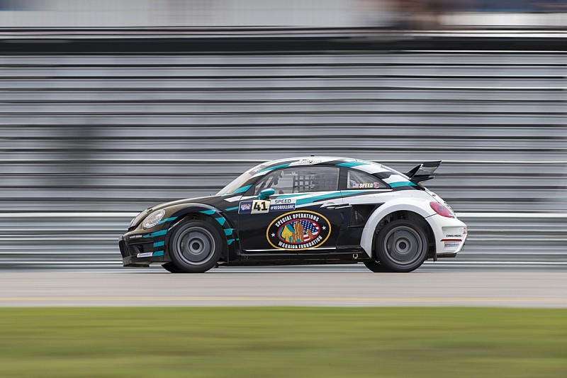 Scott Speed wins Red Bull Global Rallycross MCAS New River I