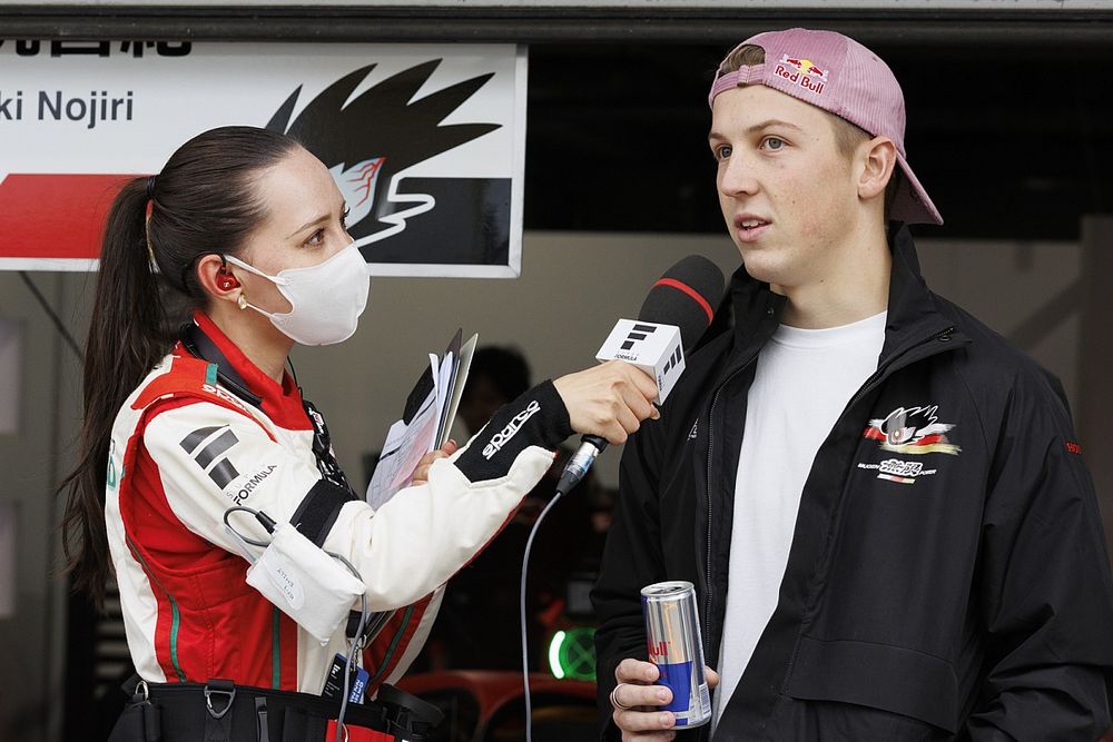 Liam Lawson "relieved" after maiden Super Formula qualifying