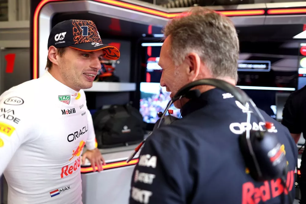 Max Verstappen in regular contact with Christian Horner despite Red ...