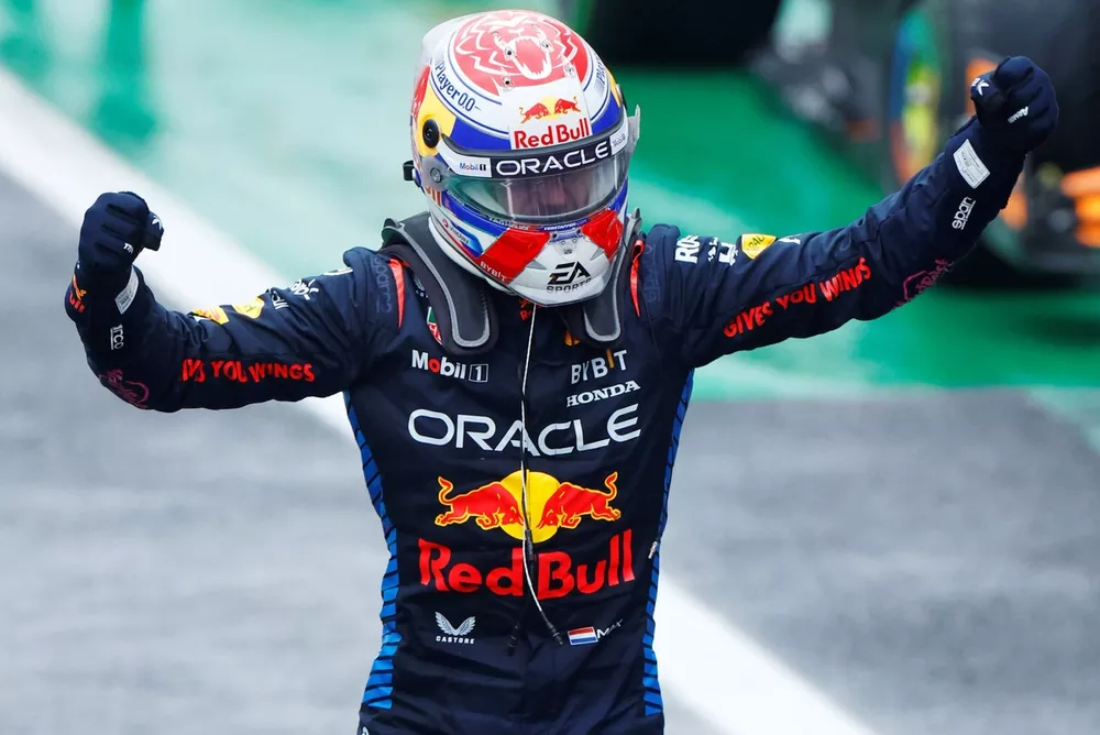 Max Verstappen revisits "super chaotic" 2024 Brazil GP win: "One of my ...