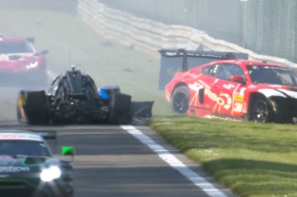 Vídeo: las 6 Horas de Spa se para tras un duro accidente entre Cadillac ...