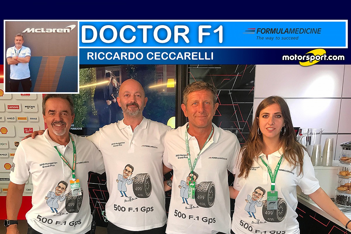 Ceccarelli: “Ecco perché siamo uno staff di 10 medici in F1”