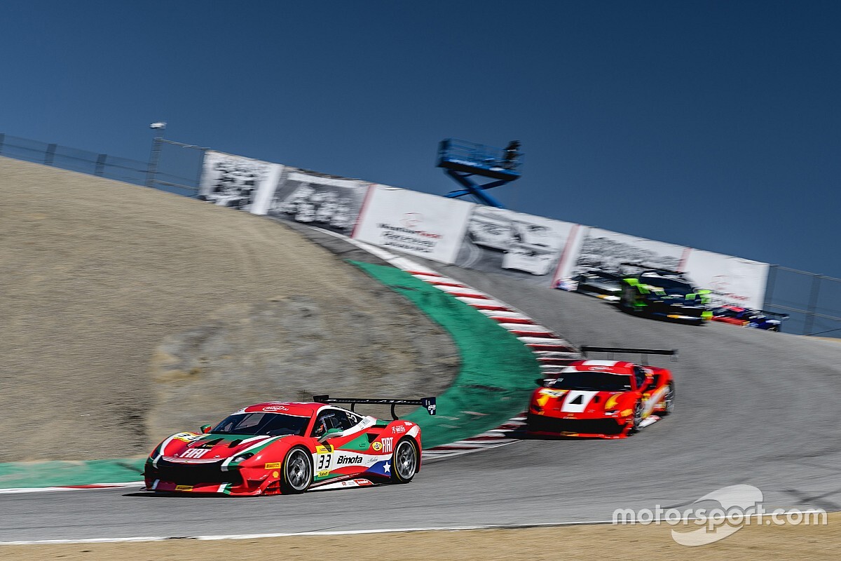 Ferrari Challenge returns to Weathertech Raceway Laguna Seca