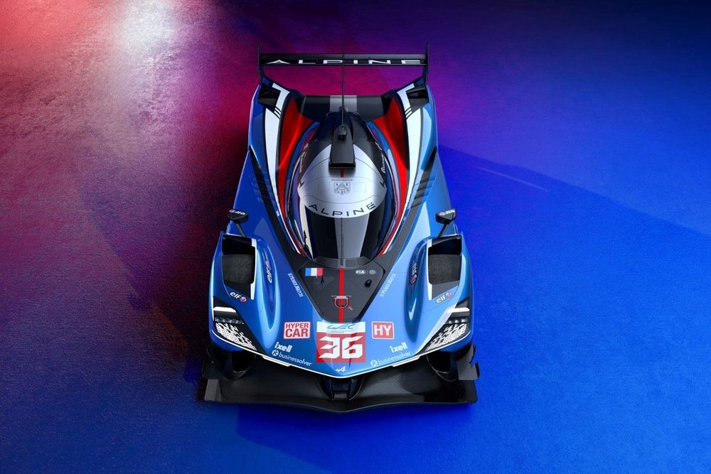 Alpine revela la decoración del A424 para el WEC 2025