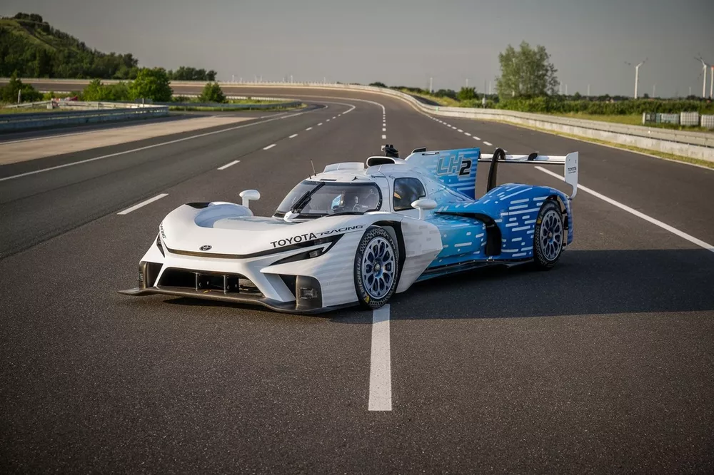 トヨタ、WEC車両ベースの液体水素車『TR LH2 Racing Prototype』のデモランをル・マンで実施へ