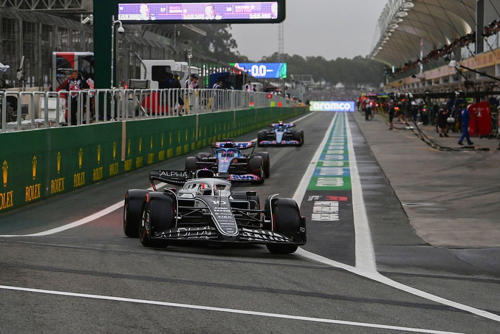 Gasly : C'est moi qui ai choisi de mettre les slicks