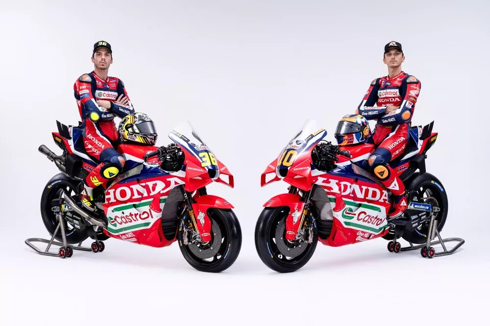 Honda HRC onthult als laatste MotoGP-team livery voor 2026