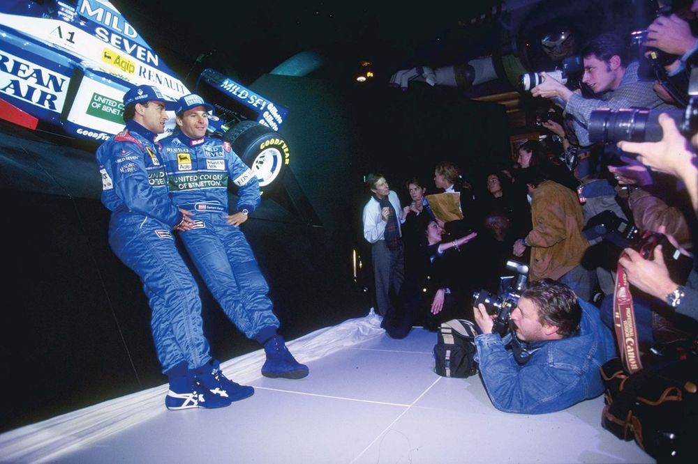 When Benetton never failed to make its annual F1 car launch an ...