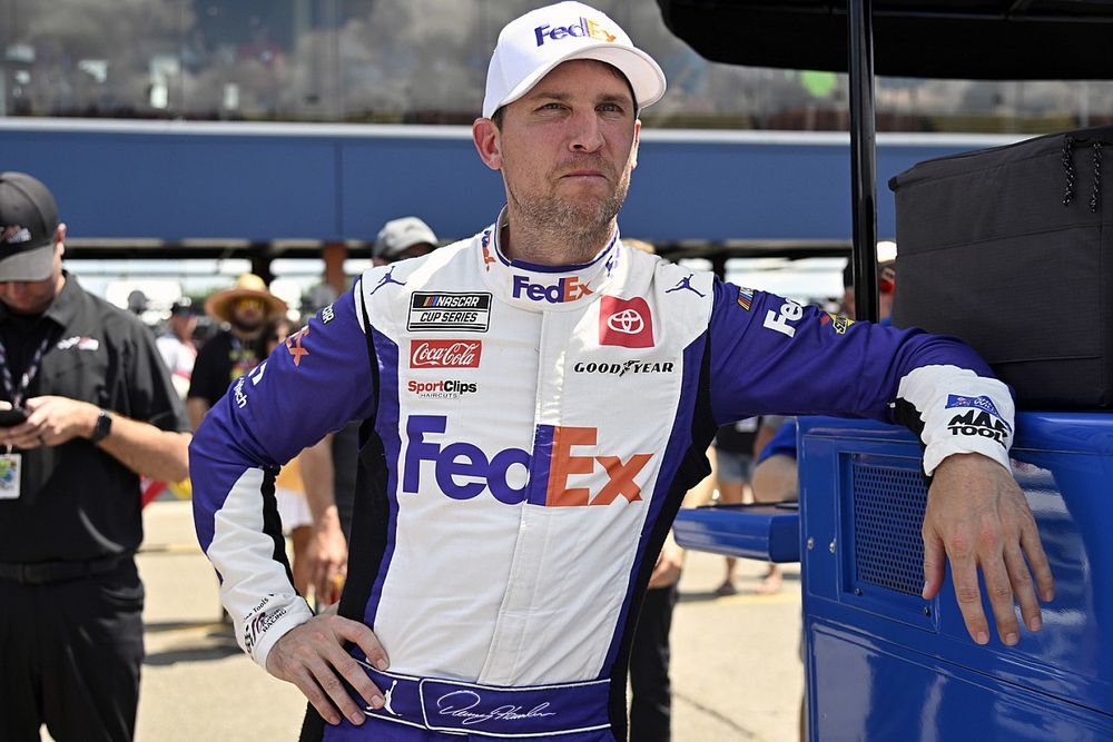 Hamlin tops Cindric in NASCAR Cup practice at Bristol