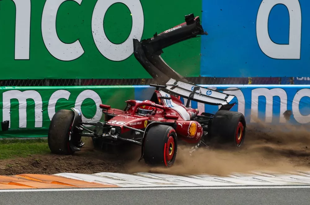 Charles Leclerc: Kimi Antonelli was ‘too aggressive’ in F1 Dutch GP ...