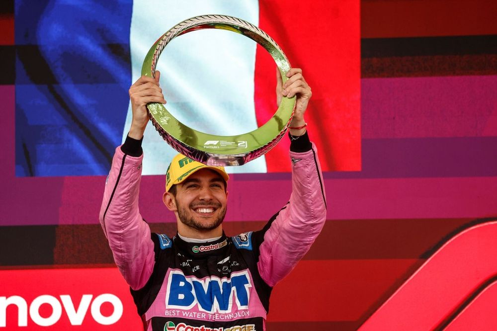 Ocon a cru à la victoire "pendant un petit moment"
