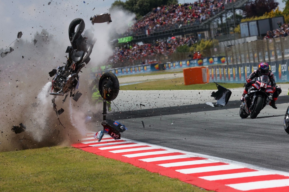 Deux fractures pour Álex Márquez après sa chute au GP de Catalogne