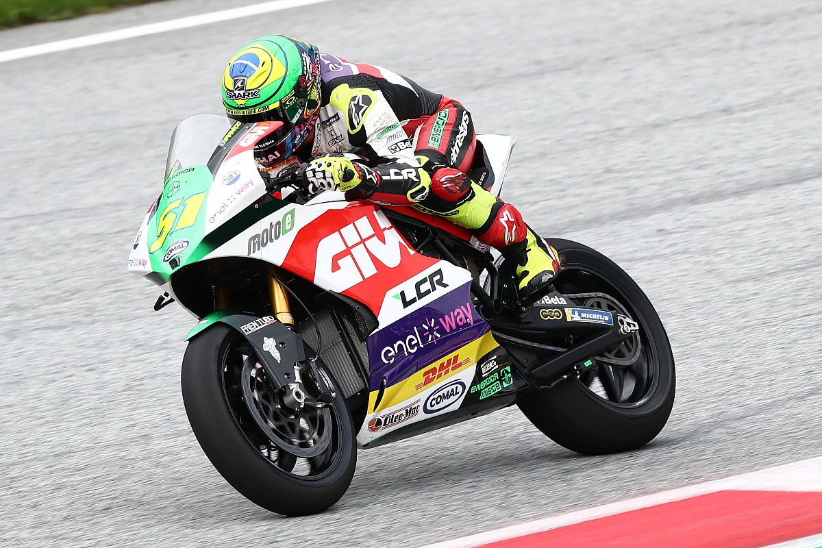Hasil Race 2 MotoE Austria: Granado Perfek, LCR Podium Ganda