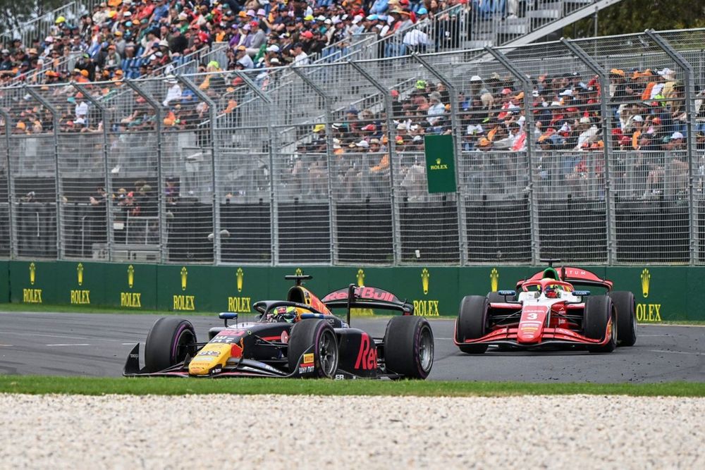 F2 Australia: Hadjar scores feature race win as Hauger crashes out