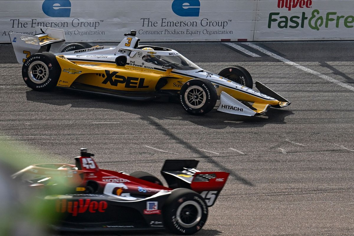 IndyCar Iowa: McLaughlin fastest but spins in practice, Ericsson wrecks