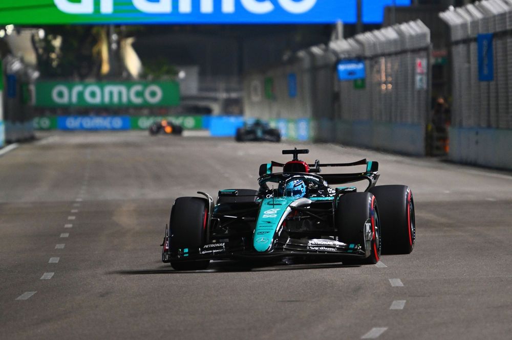 Russell credits Mercedes transformation after “worst” Friday practice