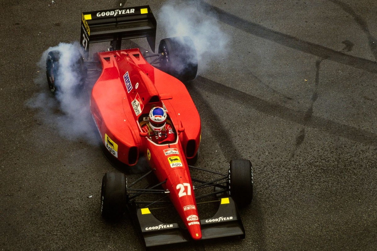Un Ferrari V12 de F1 de Jean Alesi saldrá a subasta