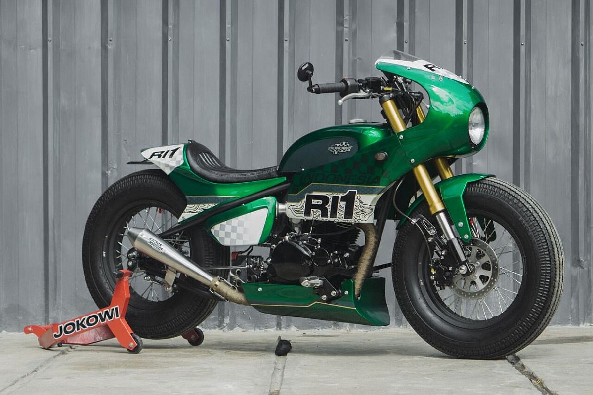 Kawasaki W175, Motor Custom yang Digeber Jokowi di Mandalika