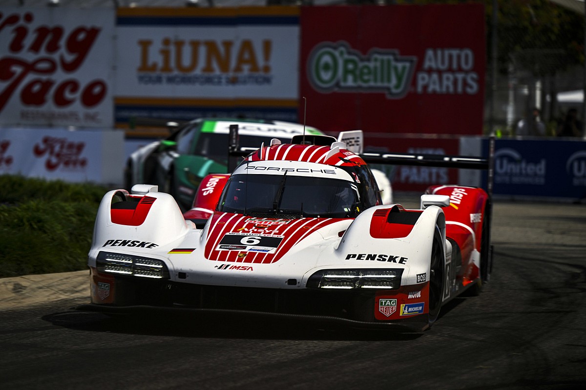 IMSA Long Beach: Porsche 963 takes first win, Taylor crashes
