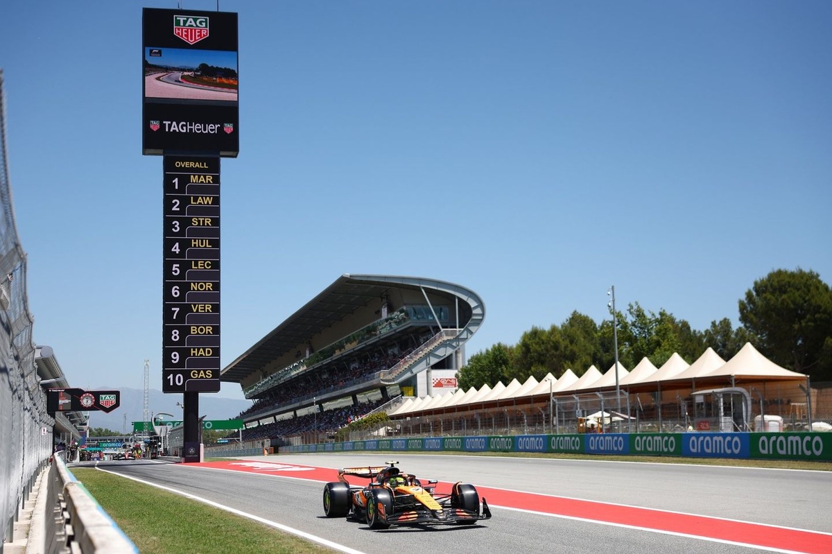 LIVE: F1 Spanish GP updates - Norris top of FP1 times over Verstappen ...