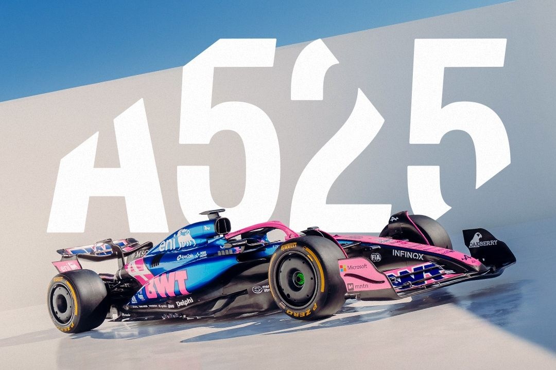 Alpine, 2025 F1 renk düzenini tanıttı!