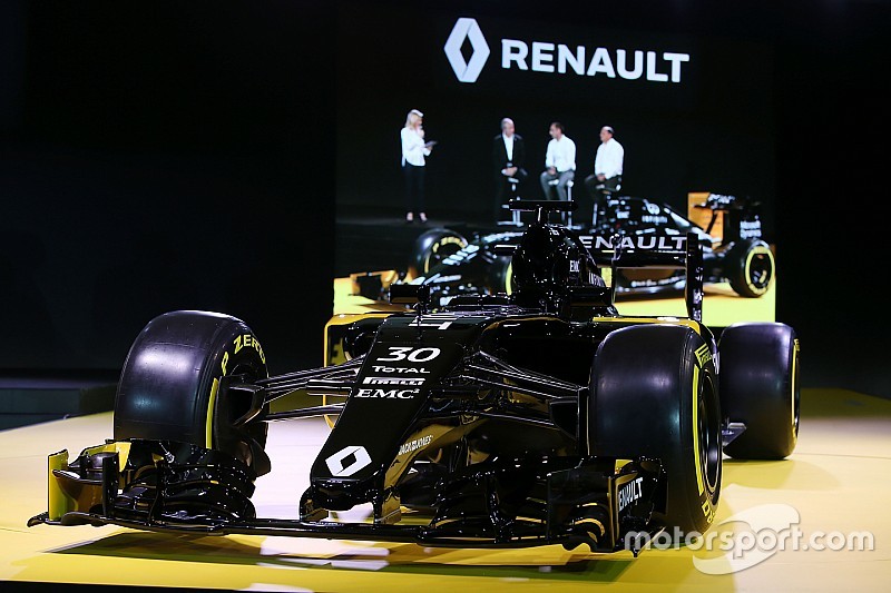 Renault Sport Formula One Team takes to the track